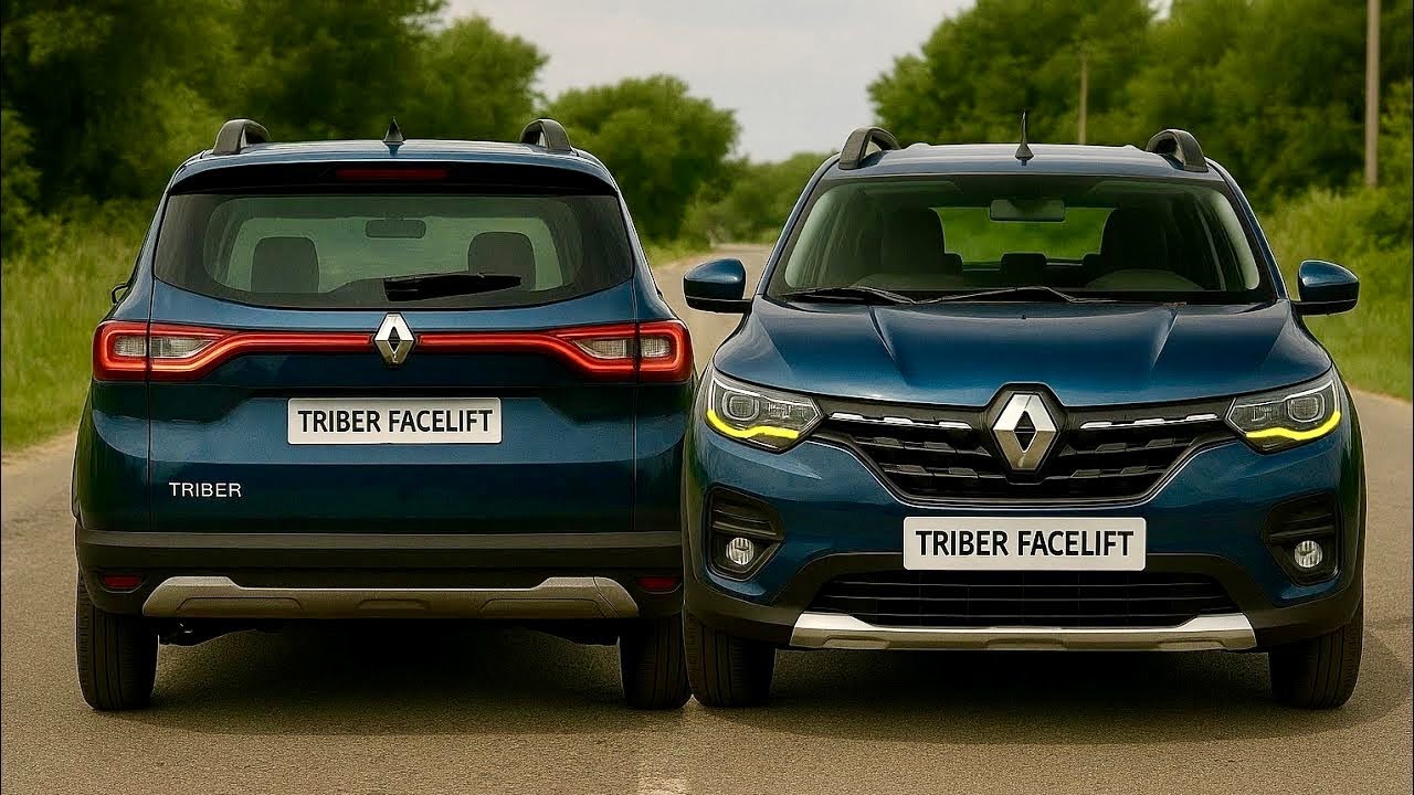 New 2025 triber facelift fully leaked |triber facelift 2025 new model ...