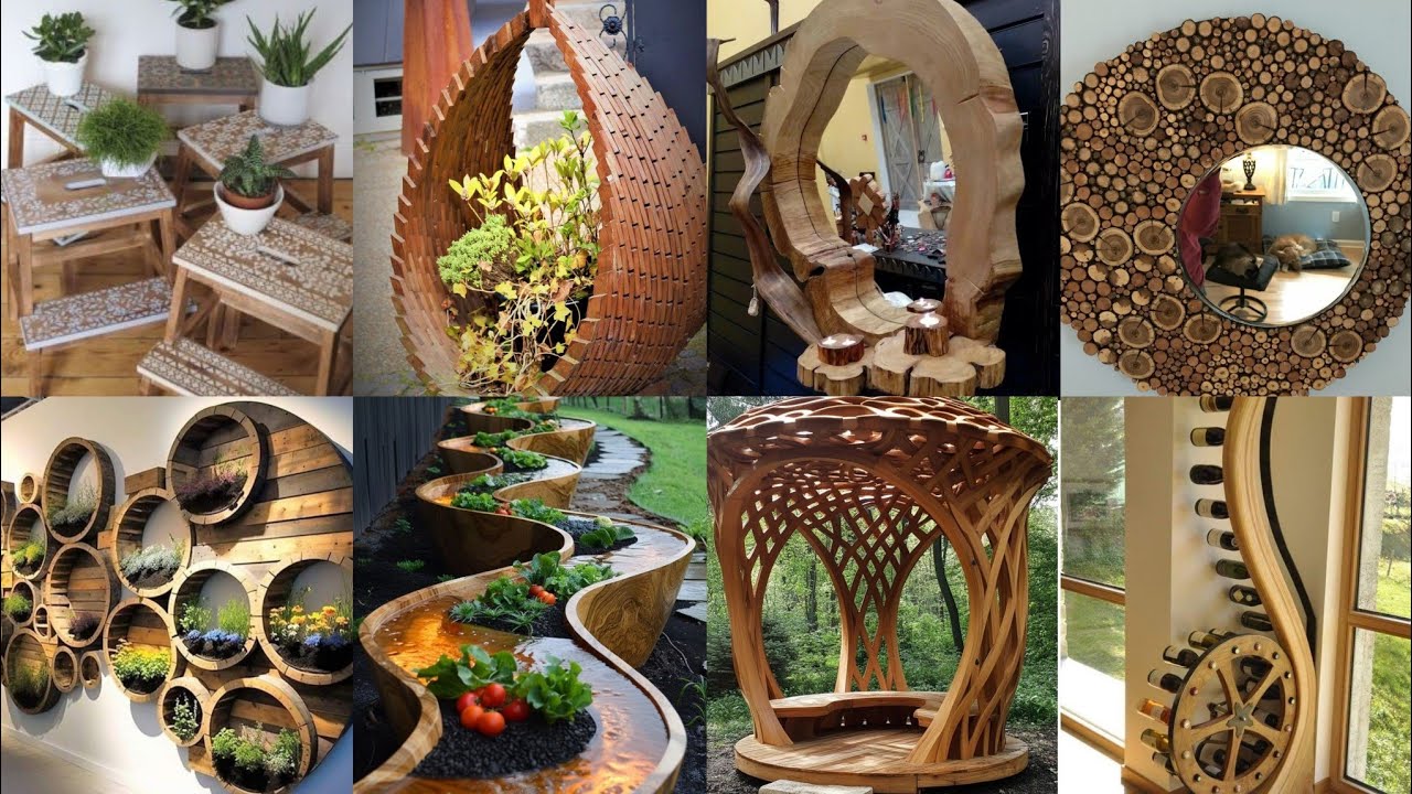 EXTRA UNIQUE WOODEN IDEAS WOOD ART WORK FREE PATTERNS/ WOOD DECORATIONS ...