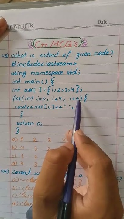 C Programming Mcq S Part20 Programminglanguage Codinglover Coderslife Neet Youtube