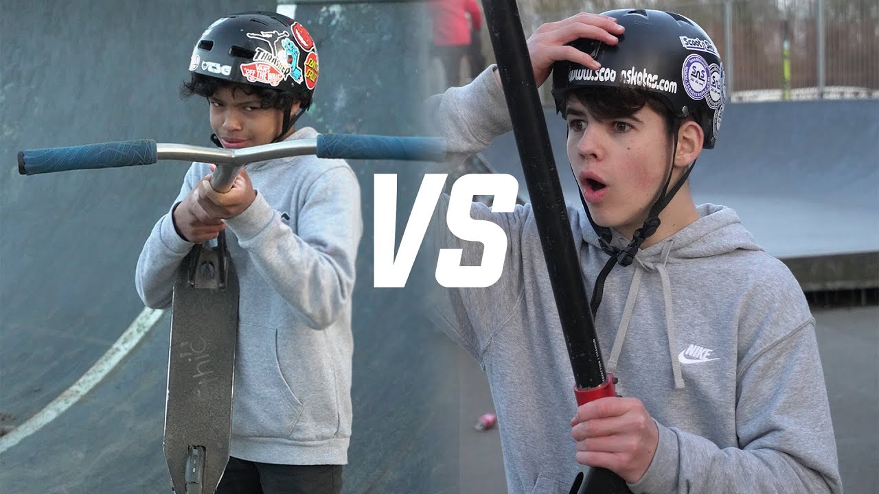 LUCA SURACE VS CALUM CONNOR (GAME OF SCOOT)! - YouTube