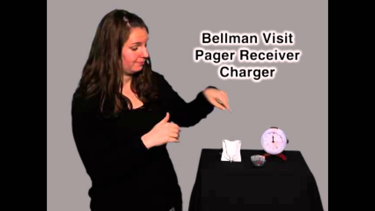 Bellman Visit Pager Receiver Charger - Product SKU: BE1260 - YouTube