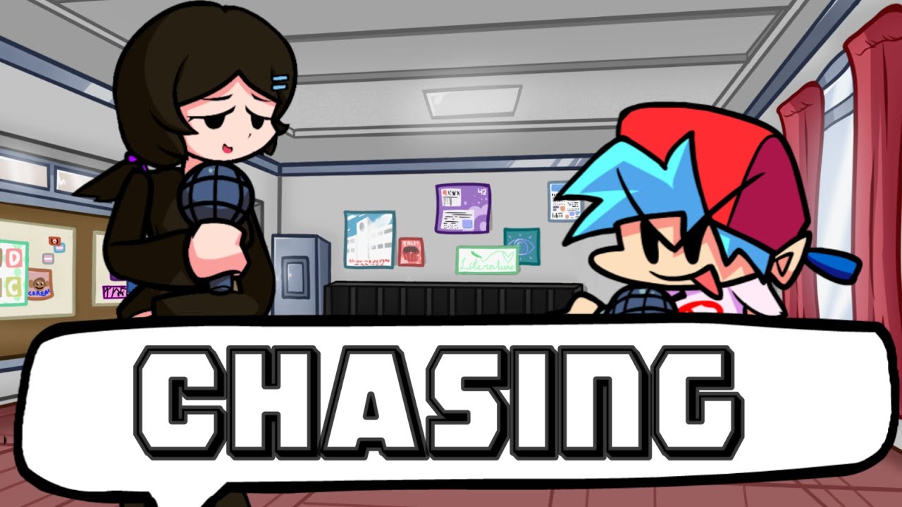 Crazy chasing | Chasing (V1) But Yuki Sing It | FNF CHASING COVER - YouTube