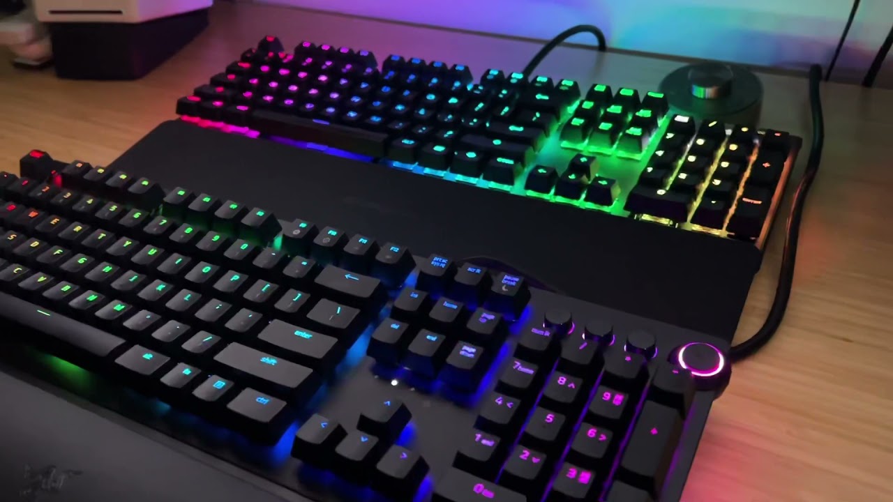 Steelseries Apex Pro Vs. Razer Huntsman Elite - YouTube
