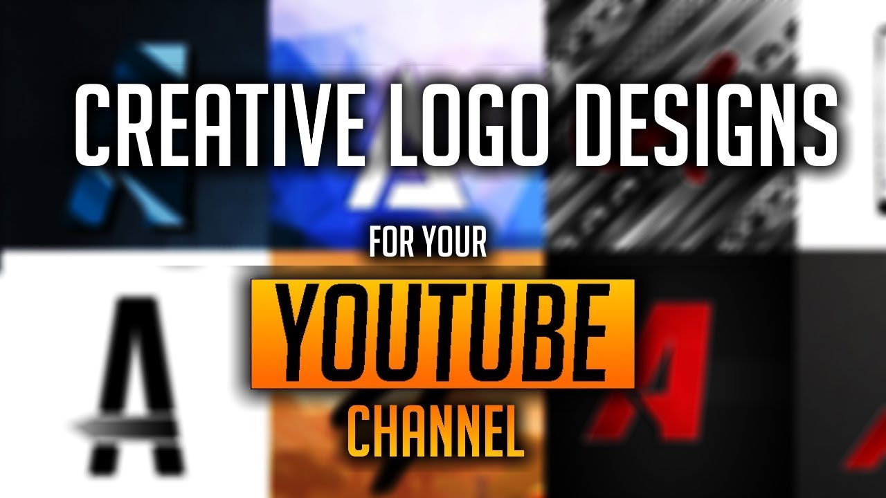 10 Creative Logo Design's For Your Youtube Channel With Paint.net - YouTube