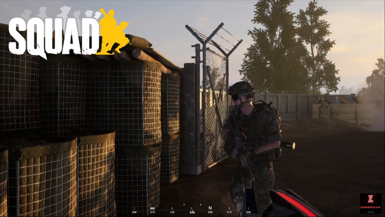 Can we survive the attack on our Super FOB? - Squad - YouTube