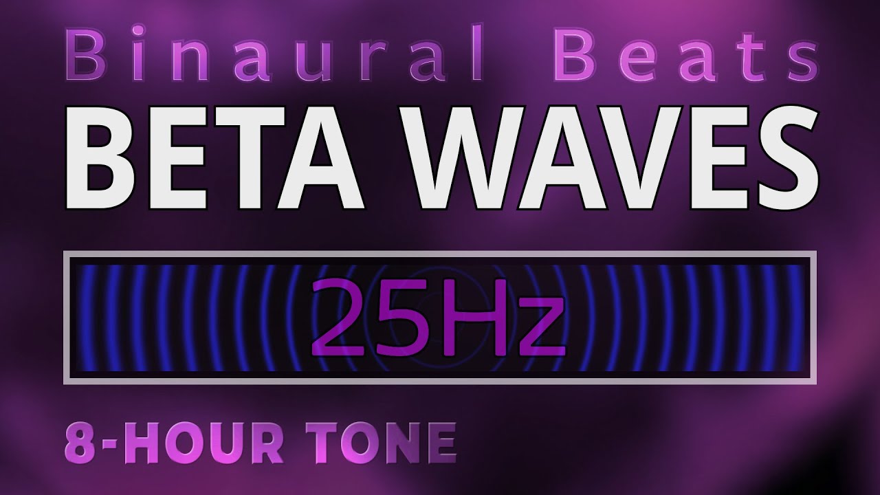 Binaural Beats Beta Waves: 8 Hour Tone for Focus, Energy Boost ...