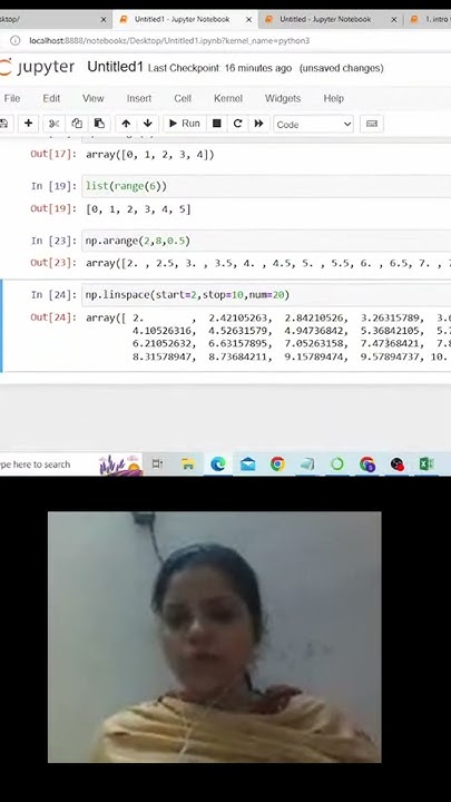 @thecodeark-coding-datascience how to use linspace in #numpy and #pythonprogramming - YouTube