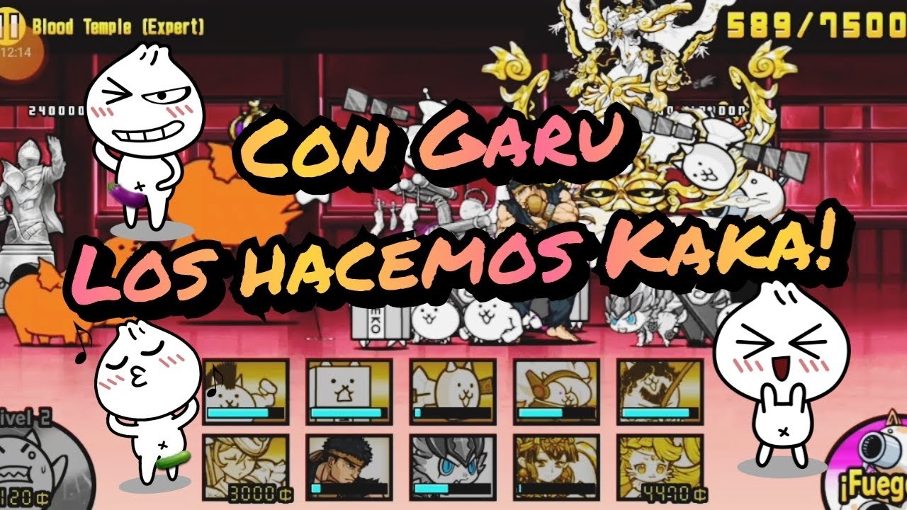 Pruebo A Garu bebé men | The Battle Cats - YouTube