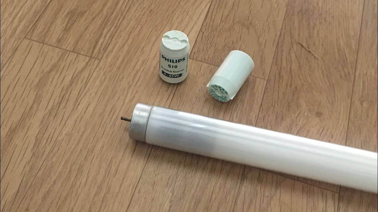 comment changer un tube fluo ?- es le tube ou le starter ?? - YouTube