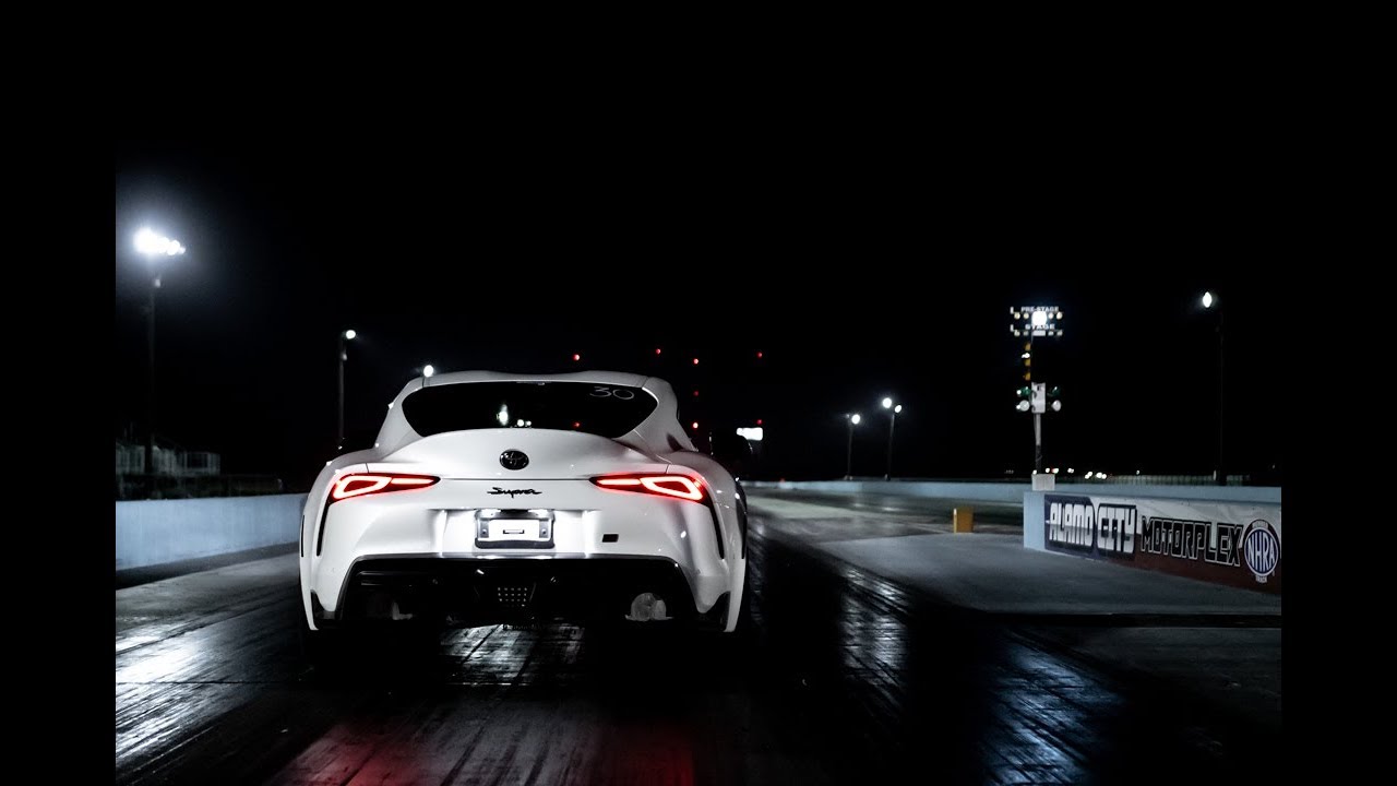 2020 Toyota Supra Runs 10's In The 1/4 Mile! feat. The Stradman and ...