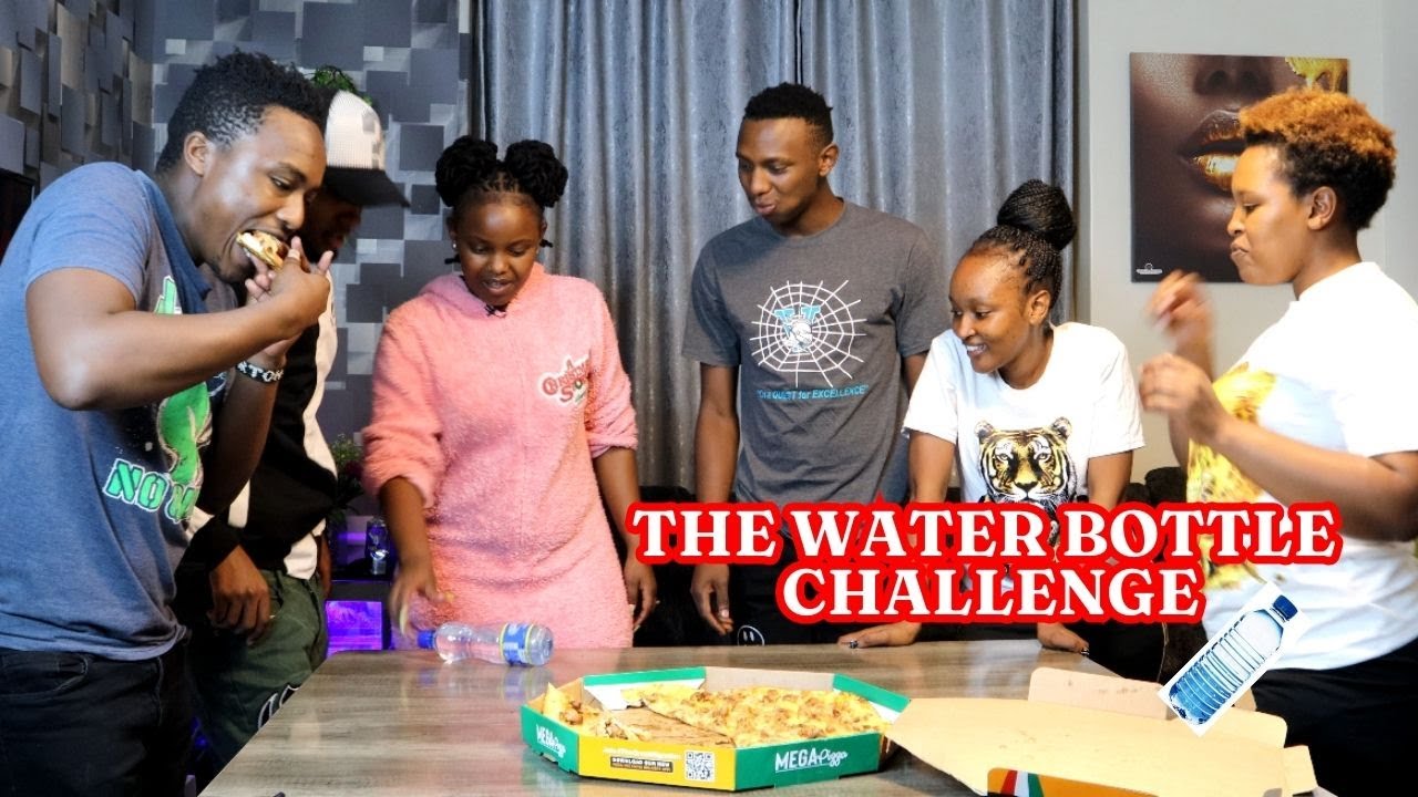 FLIP THE WATER BOTTLE CHALLENGE 😂😂😂😂 - YouTube