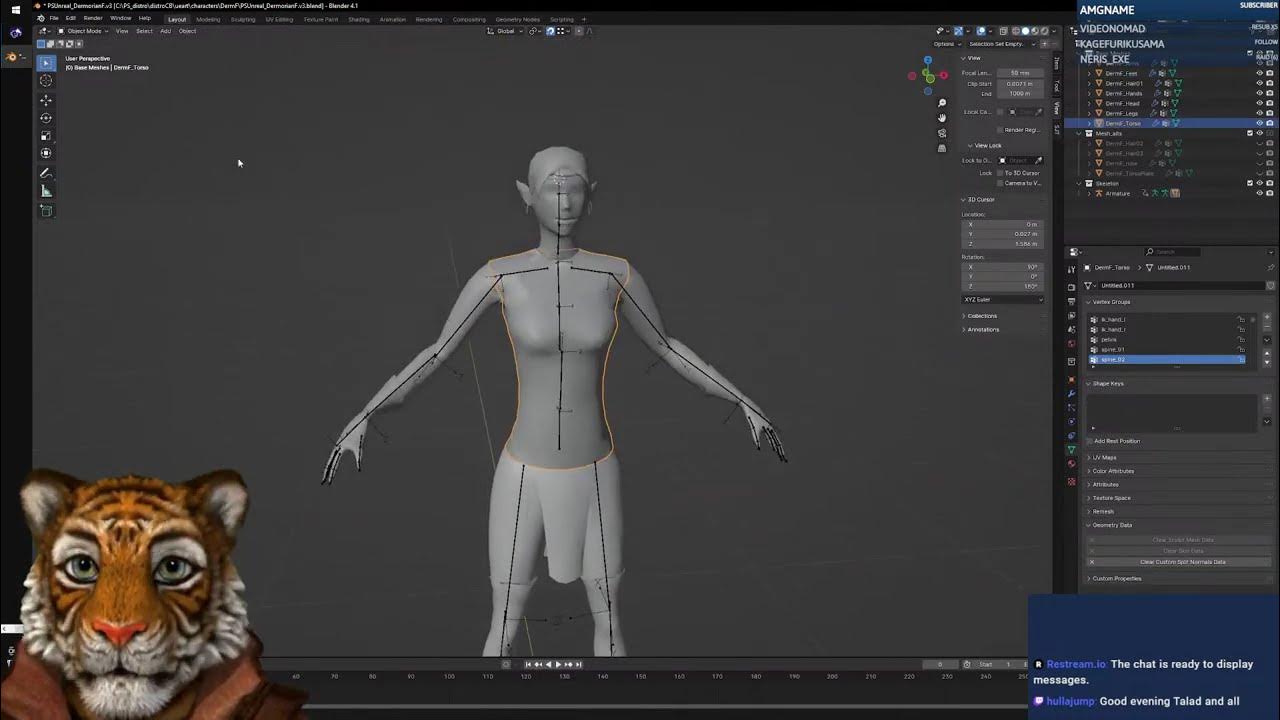 Unreal Engine MMO #1254 - Character rigging - YouTube