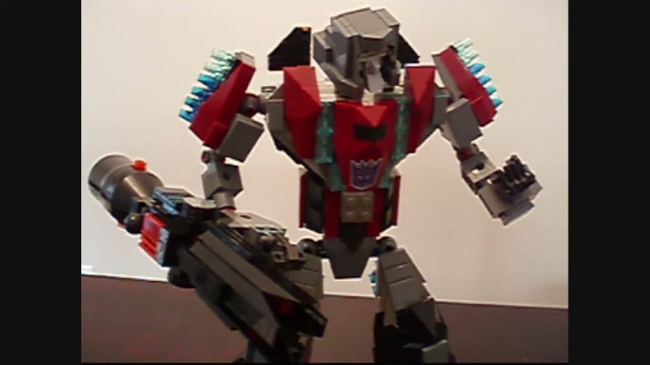 MEGATRON LEGO WAR FOR CYBERTRON, a Lego Transformers Creation - YouTube