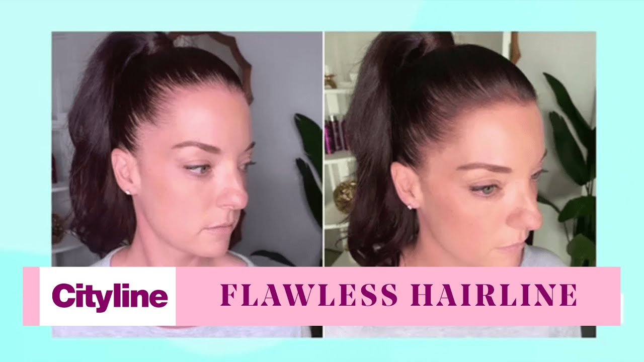 3 stylist hacks to achieve a flawless hairline - YouTube