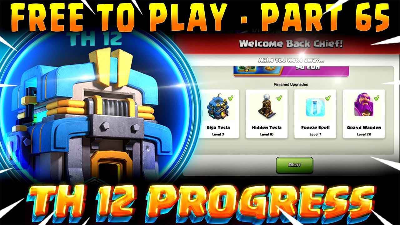 What's the BEST FREE TO PLAY TH12 Upgrade Strategy? - YouTube