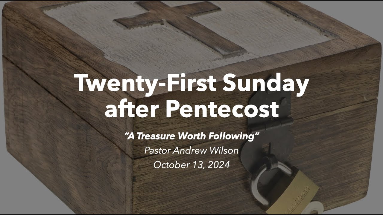Trinity Livestream: Twenty-First Sunday after Pentecost 2024 - YouTube