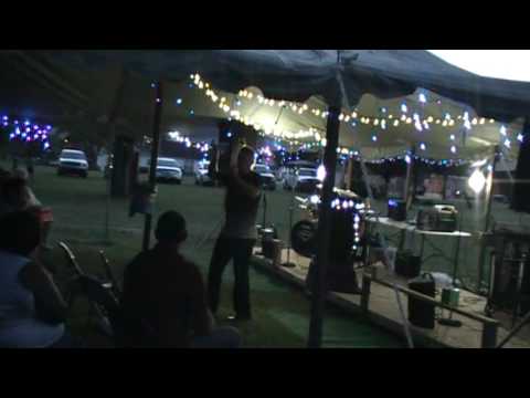 7-12-16 1st Pentecostal (Tent Revival) singing: Travis & Brandi ...