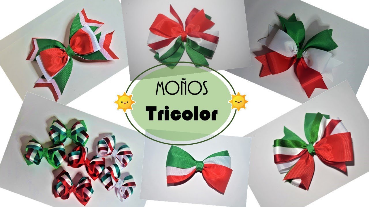 Moños para Fiestas Patrias - YouTube