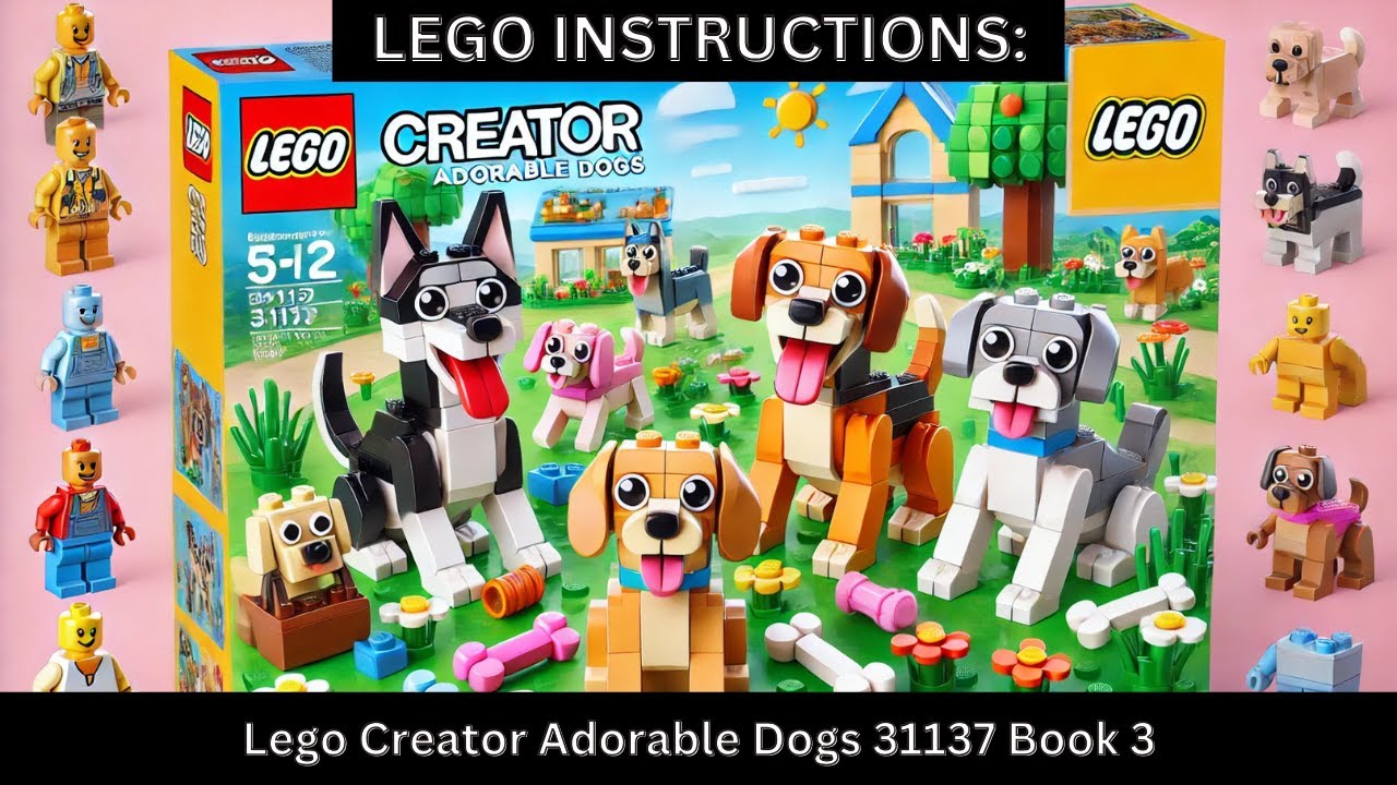 LEGO INSTRUCTIONS 🐶 Build the Ultimate Puppy Pack with LEGO® Creator ...