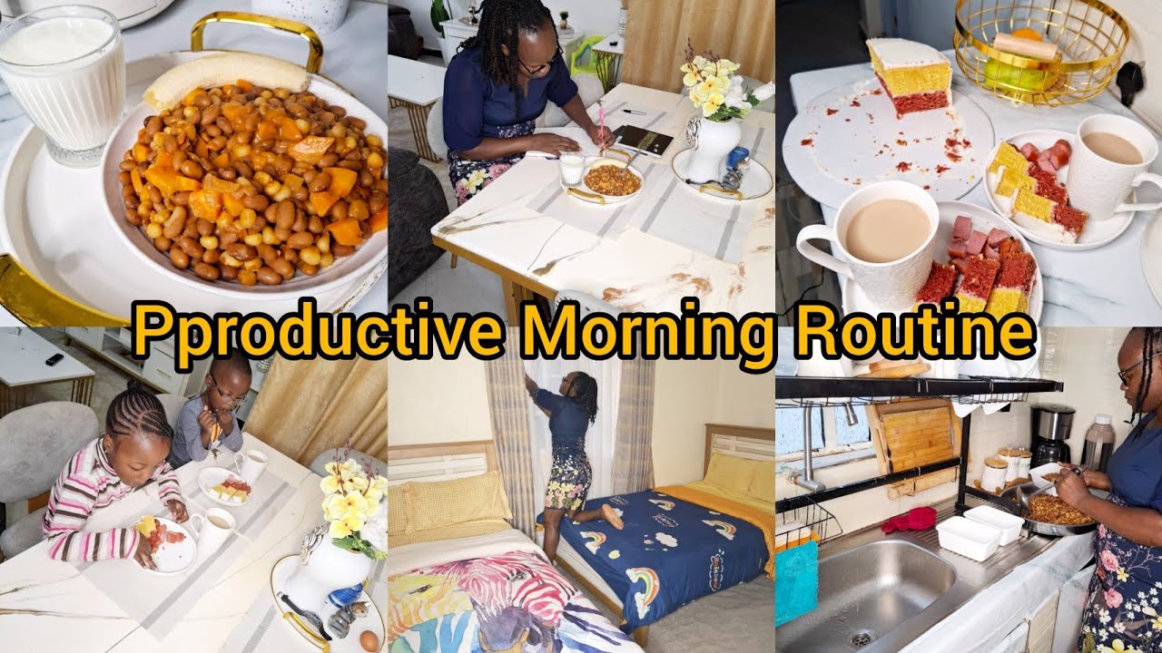 4 AM MORNING ROUTINE AS A MUM OF 4/SIMPLE LIVING/LIFE IN KENYA ...
