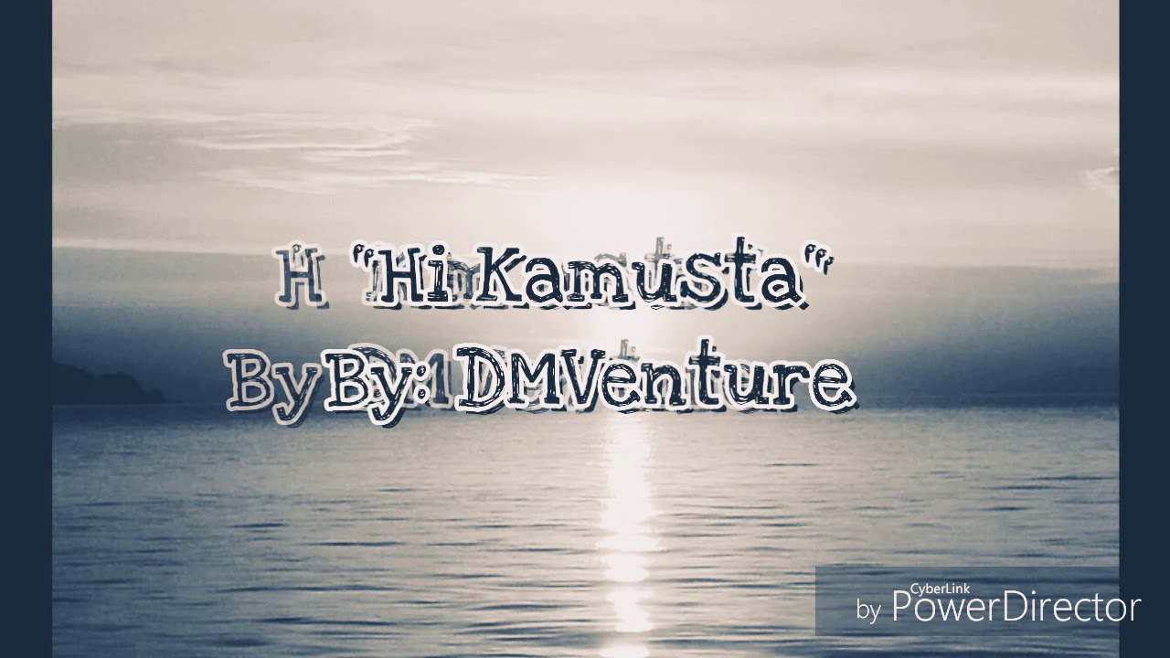 Hi Kamusta (Spoken Poetry) Tagalog - YouTube