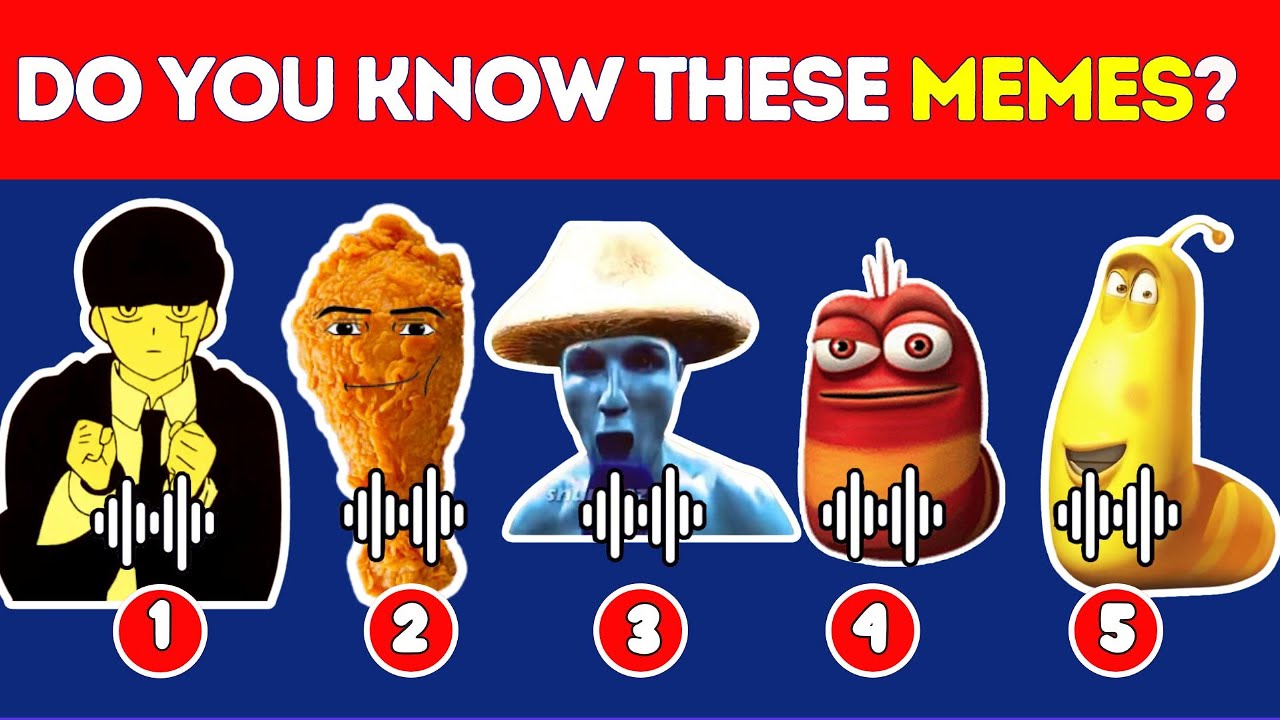 Can You Guess All These Memes? Memes Challenge - YouTube
