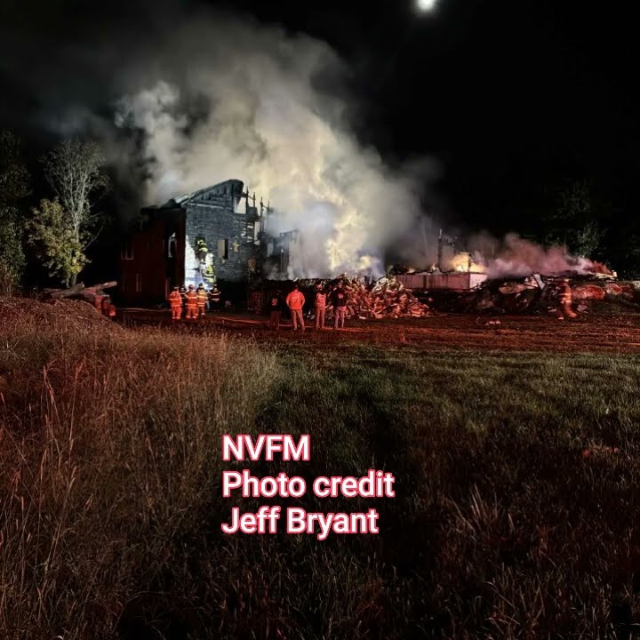 Structure Fire in Highgate on 10/09/25 @NorthernVermontFireMedia - YouTube