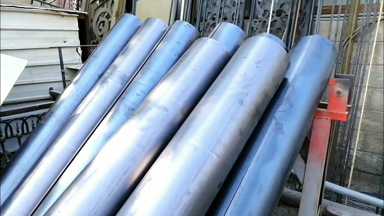 Steel Pipe 30cm diameter / How Its Made + computation ( tagalog ...