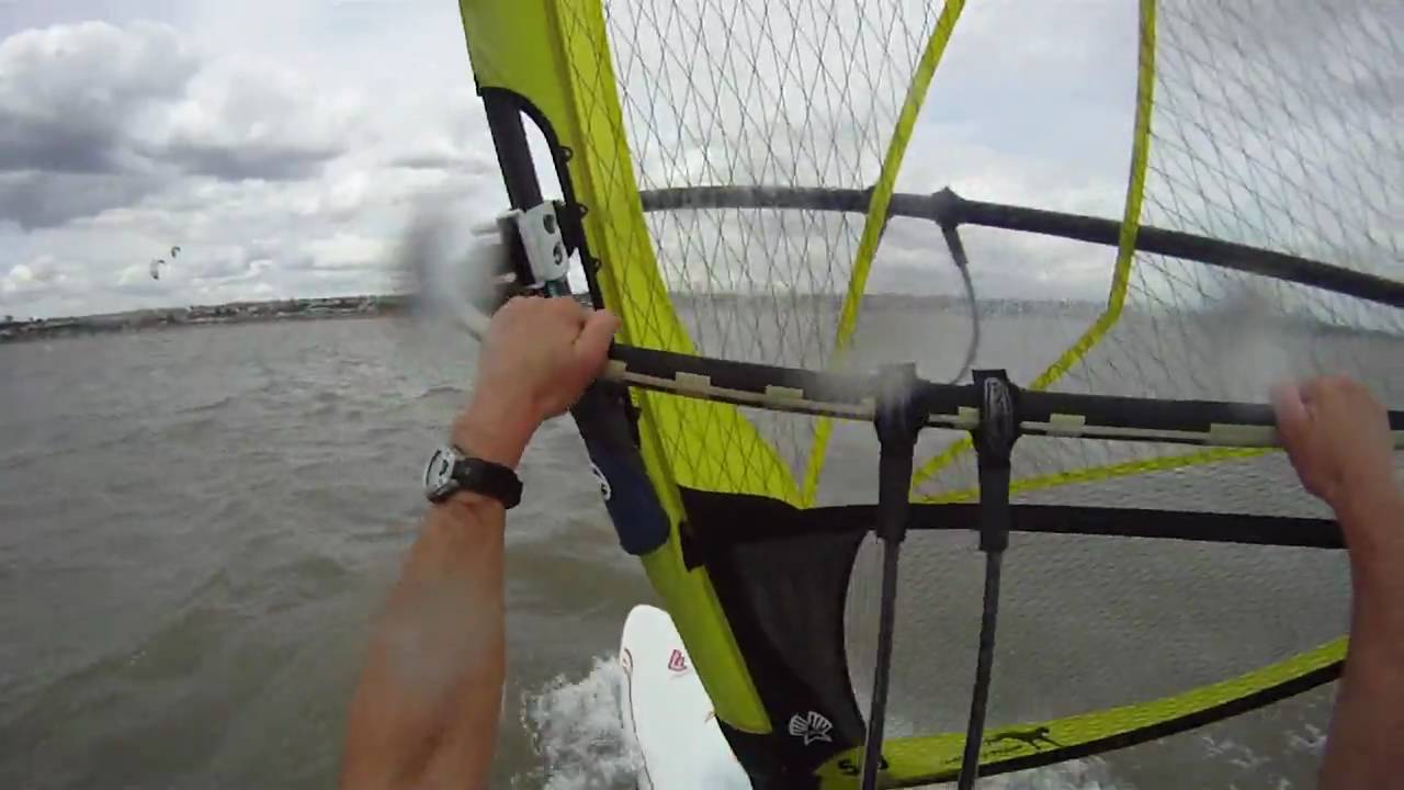 Windsurfing the Ray, Southend with James.MP4 - YouTube