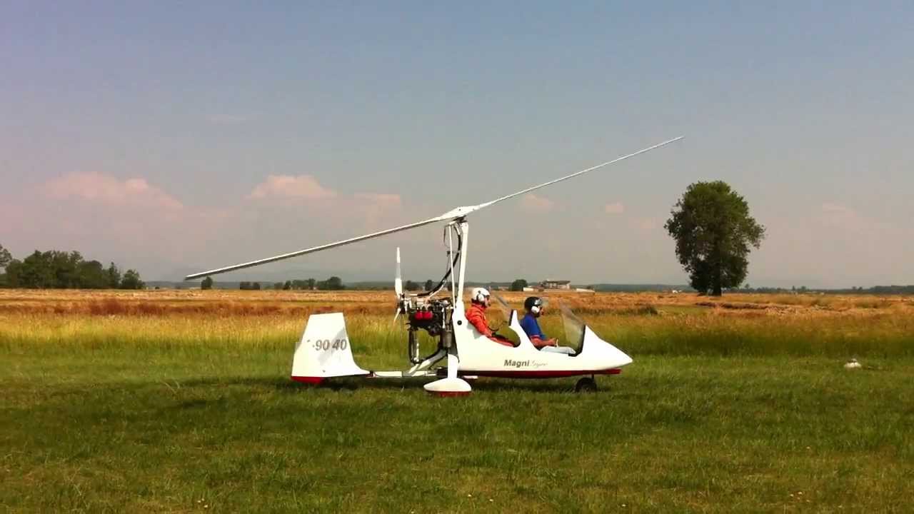 Landung und Start Magni M16 Tandem Trainer - YouTube
