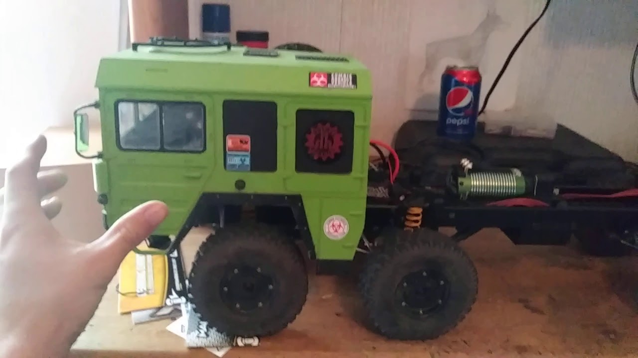 Cross-Rc MC8 on the work bench - YouTube