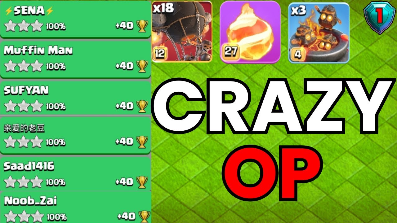 STRONGEST ARMY EVER In Clash Of Clans (INSANELY GOOD) - YouTube