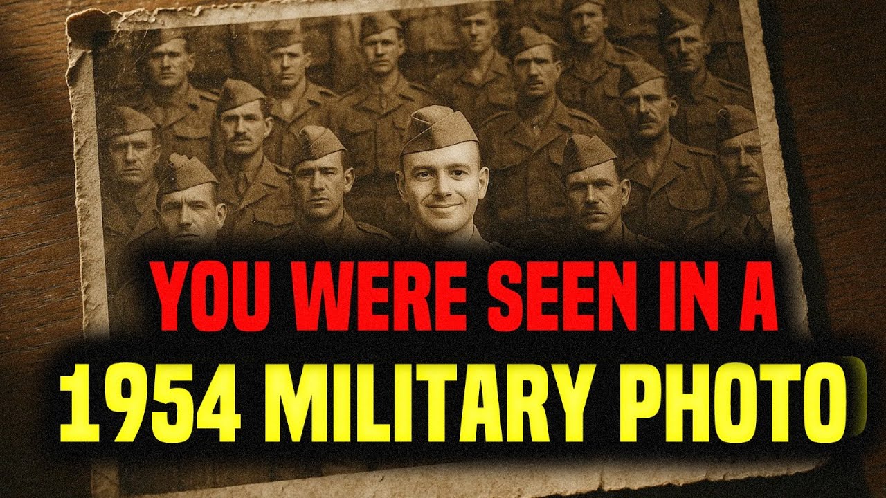 CHOSEN ONE, You Were Photographed in a 1954 Military Base 📸⏳ - YouTube