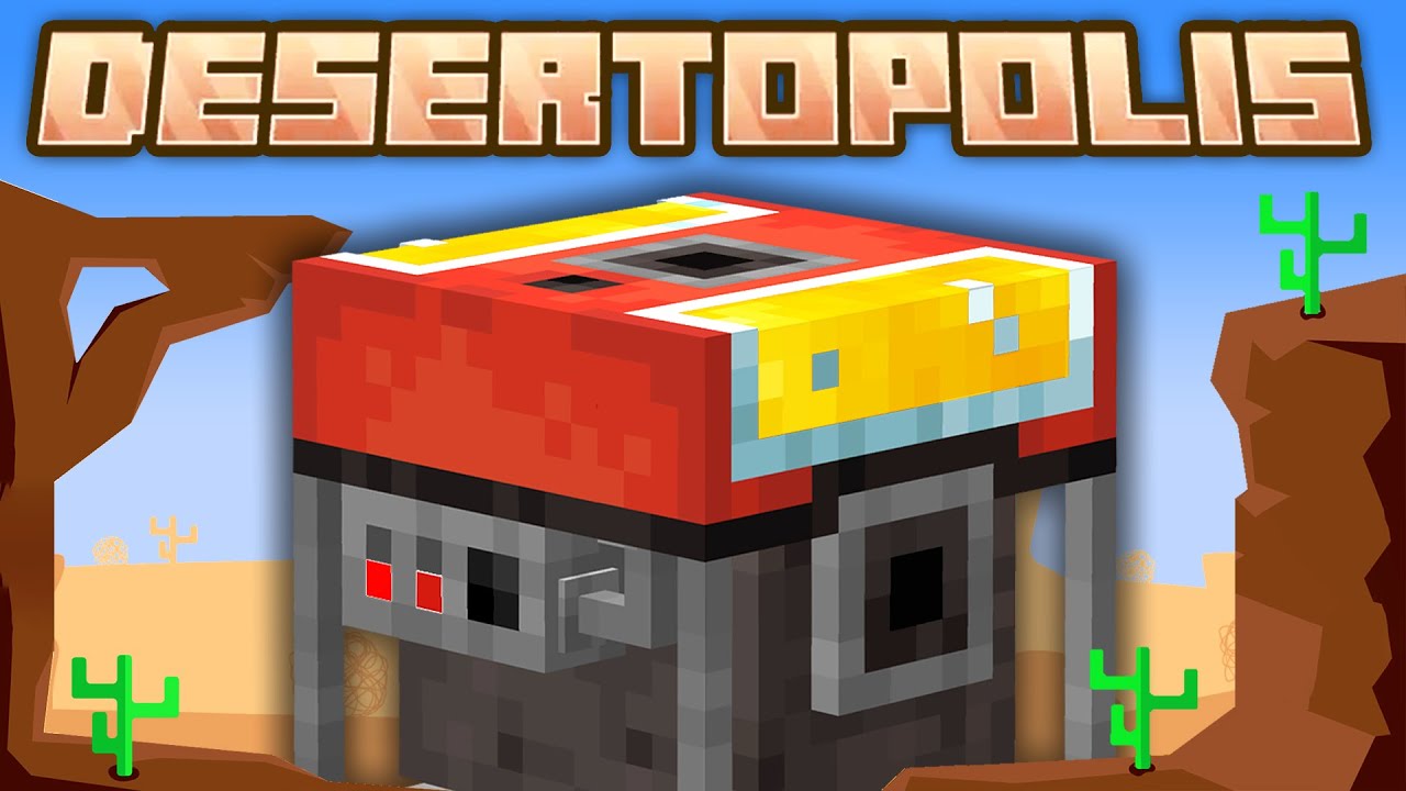 Minecraft Desertopolis | CONVERTING CHICKENS IS OP! #7 [Modded Desert ...