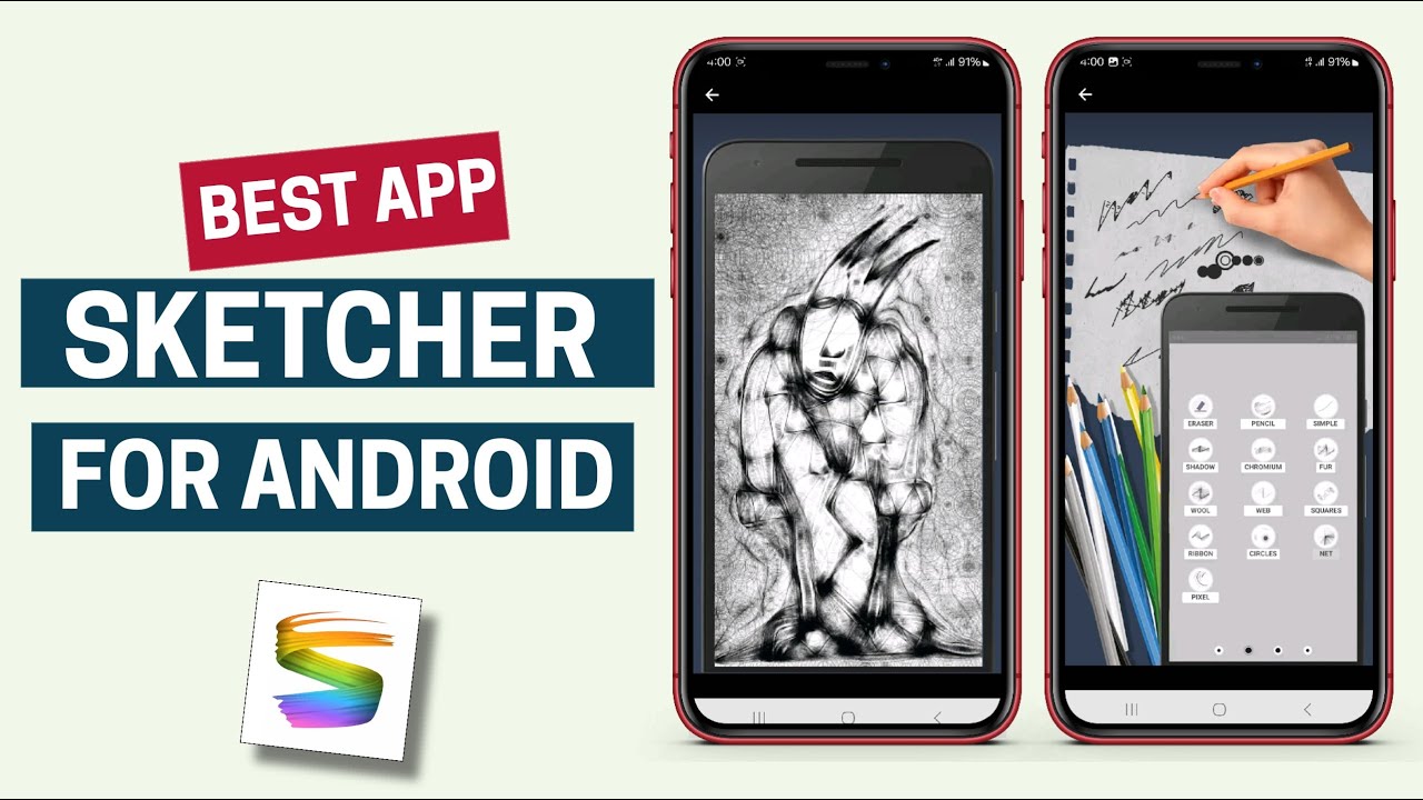 Best Sketcher app for Android - YouTube