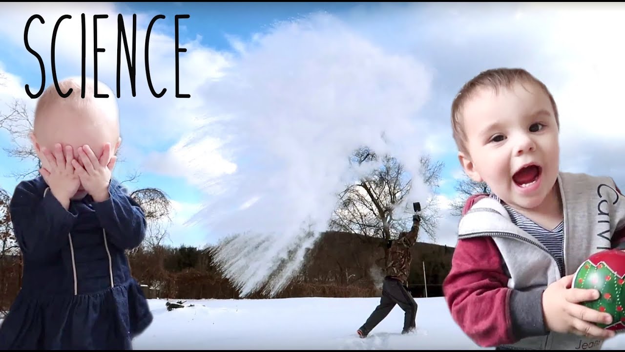 Twins First Science Experiment - YouTube