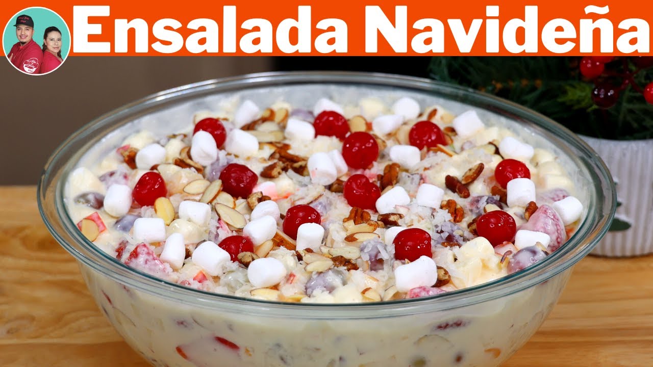 ENSALADA CREMA de COCO CRÉMEOSA CON BOMBONES: La Mejor Versión de ...