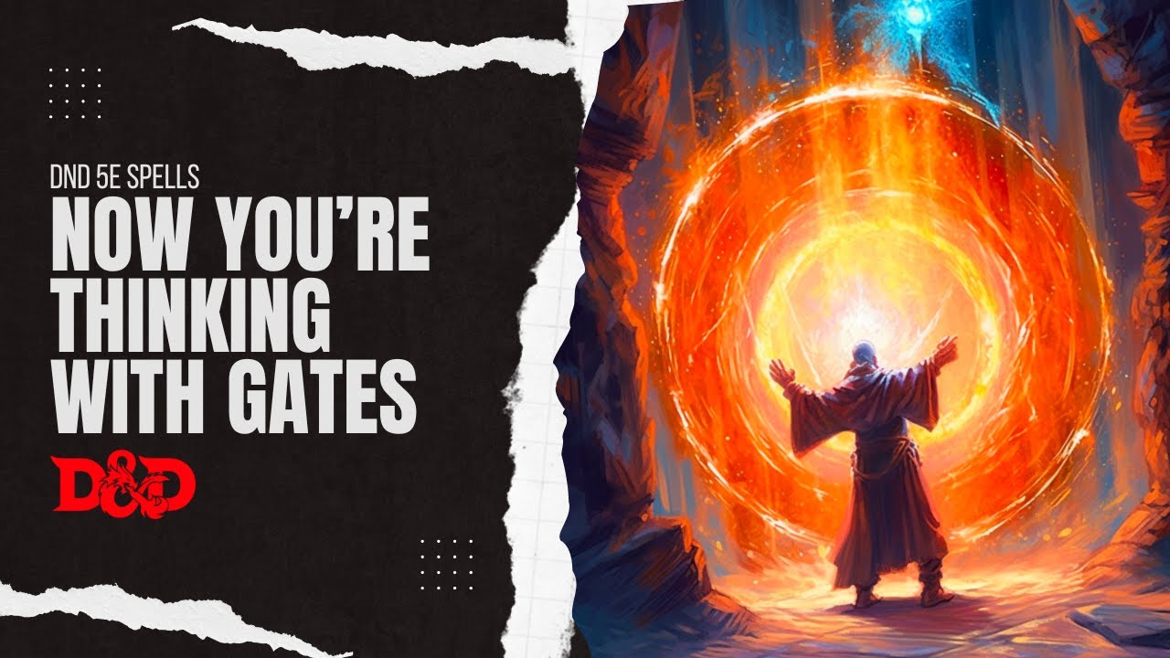 Arcane Gate - DnD 5e Spells Explained - RAW - YouTube