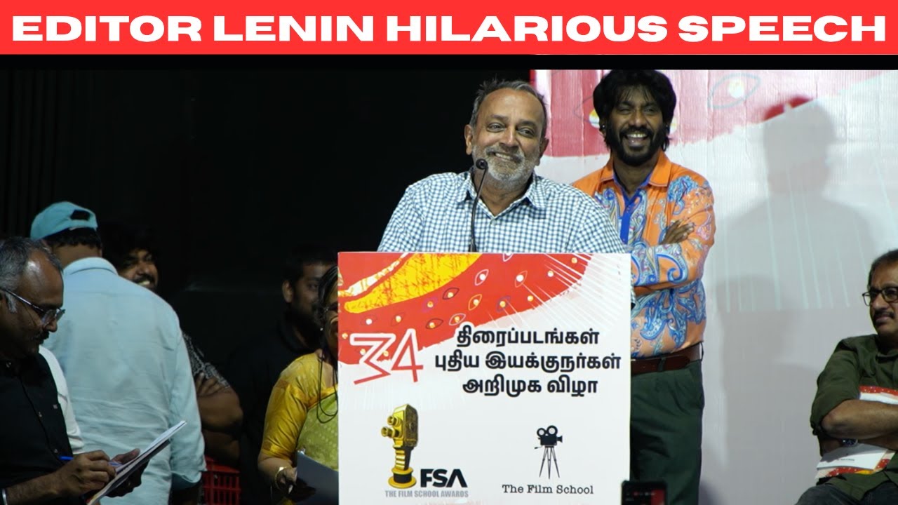 Editor B. Lenin Speech at the new directors' launch event | #NM | NIKIL ...
