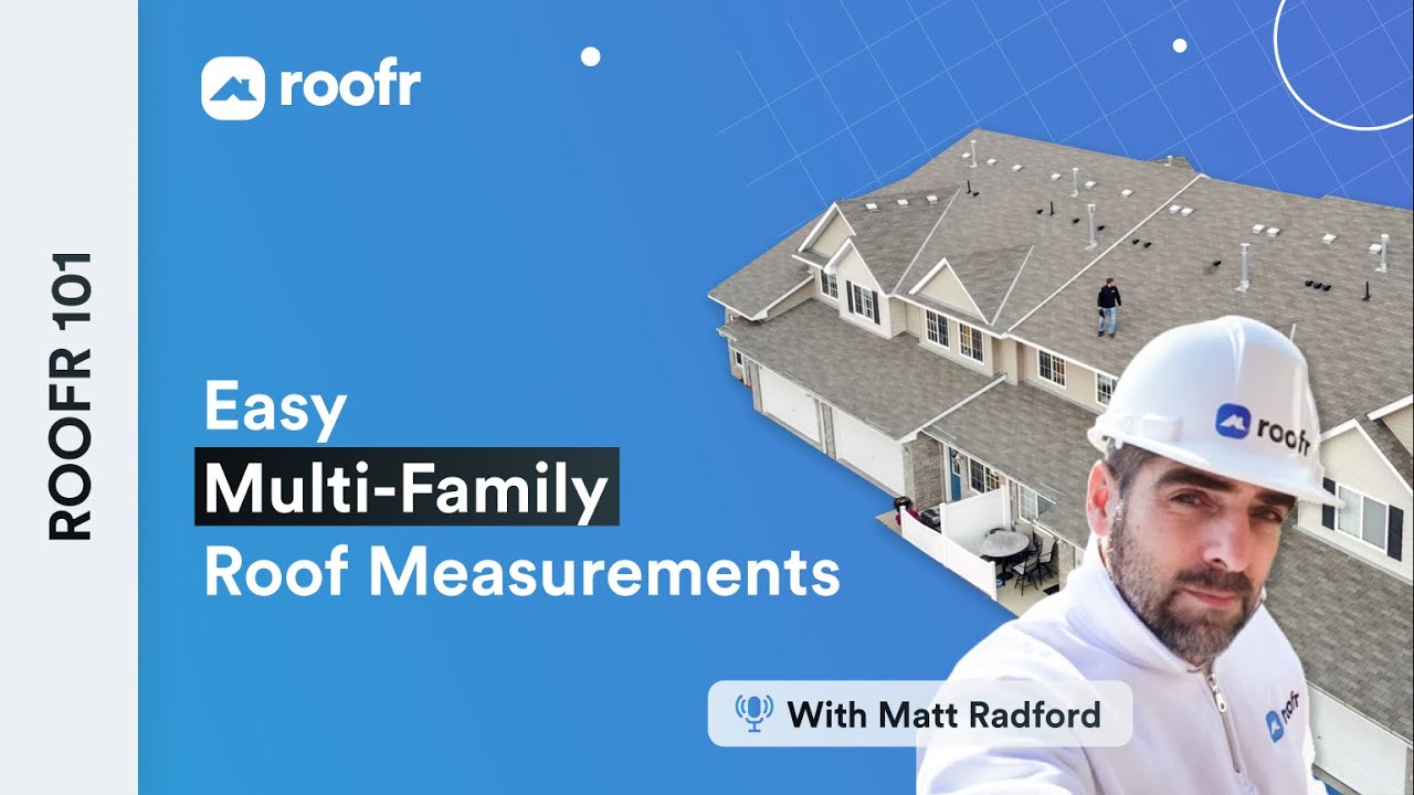 Easy Multi-Family Roof Measurements - YouTube
