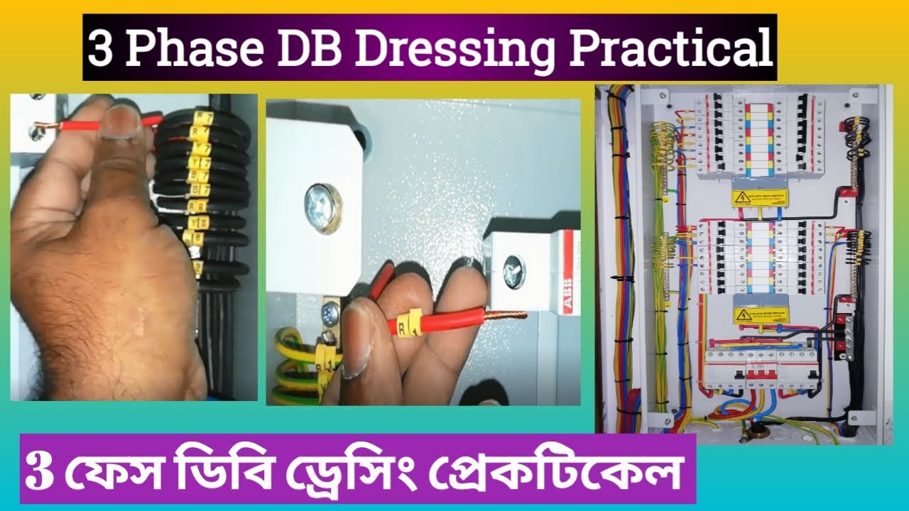 DB Dressing In Dubai, Qatar, Saudi / 3 Phase Electrical DB Dressing ...
