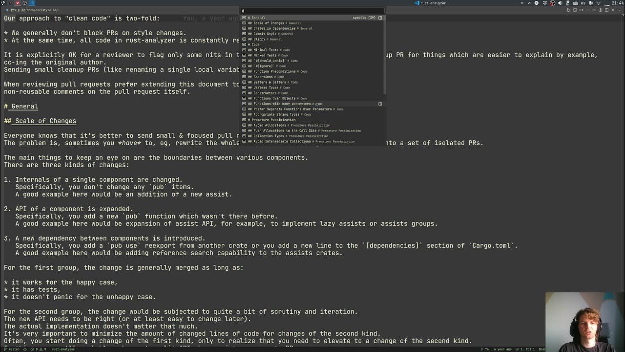 Explaining Rust Analyzer: 01 Repository Overview - YouTube