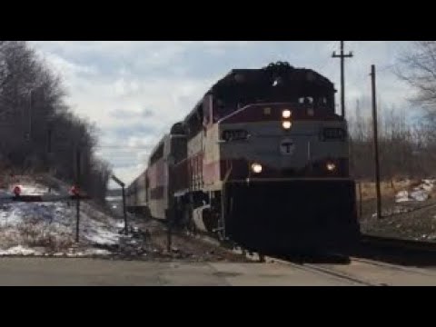 Outbound MBTA with Gp40mc #1129 - YouTube