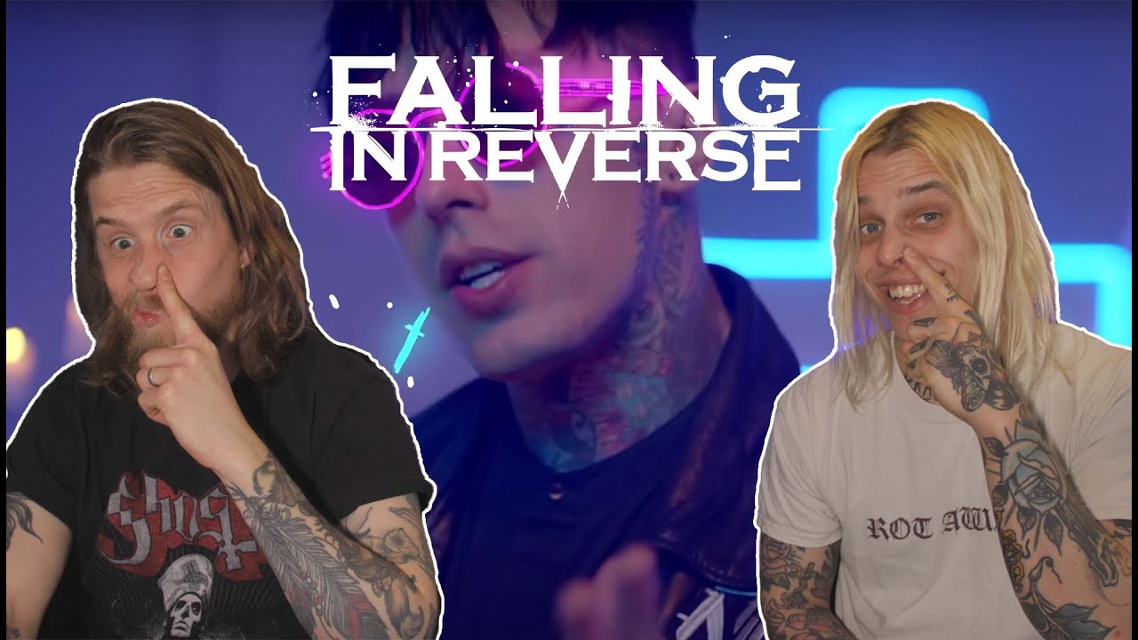 Falling In Reverse - "Drugs" | METAL MUSIC VIDEO PRODUCERS REACT - YouTube