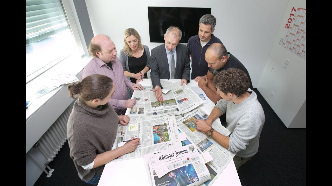Die Eßlinger Zeitung bekommt ein neues Layout - YouTube
