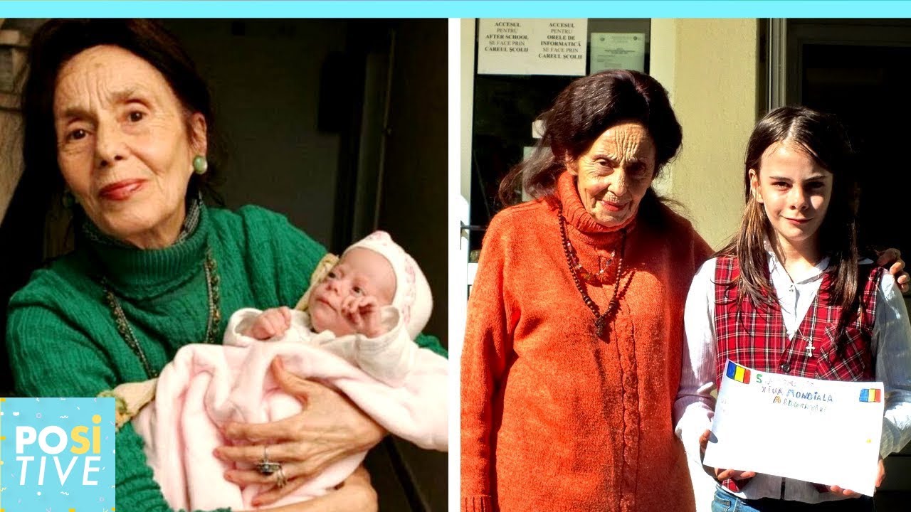 The old woman who gave birth at the age of 66 shows how her daughter ...