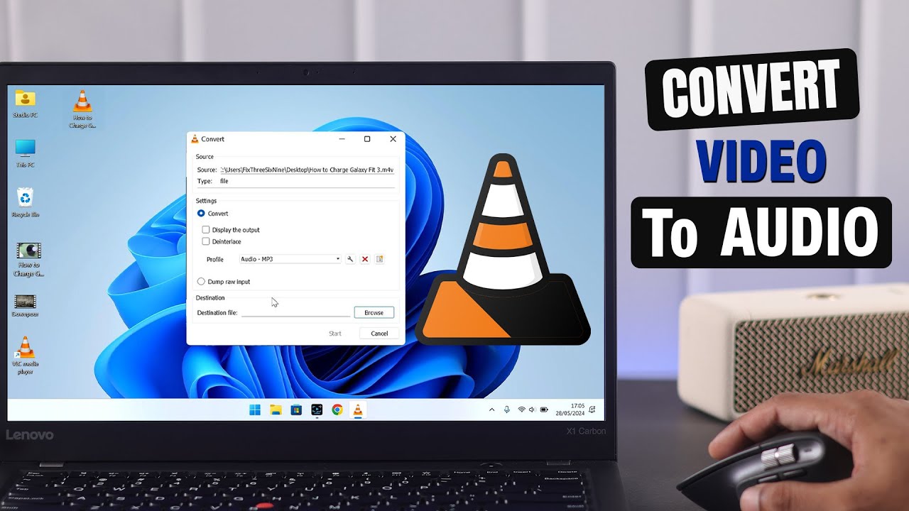 How To Convert Video To Audio MP3 on Windows 11! [Using VLC] - YouTube