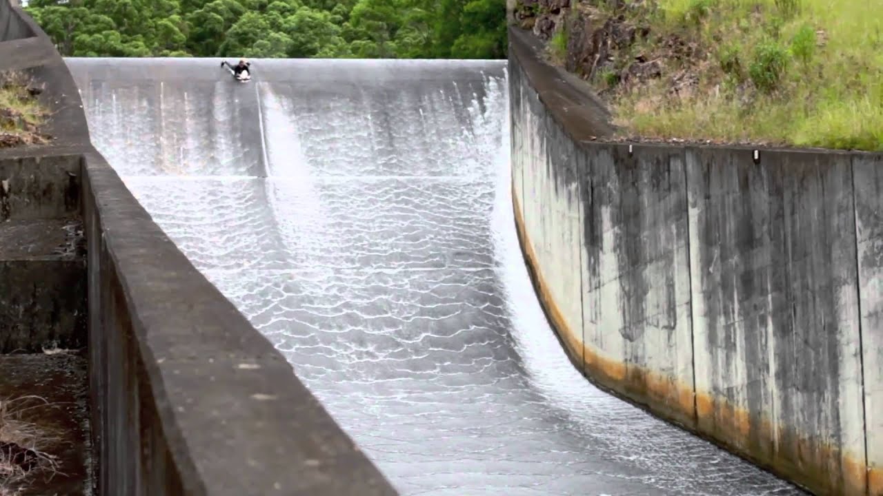 dam slide - YouTube