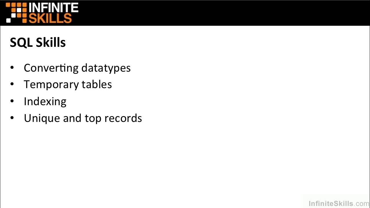 SQL - Beyond the Basics Tutorial | About This SQL Advanced Title - YouTube