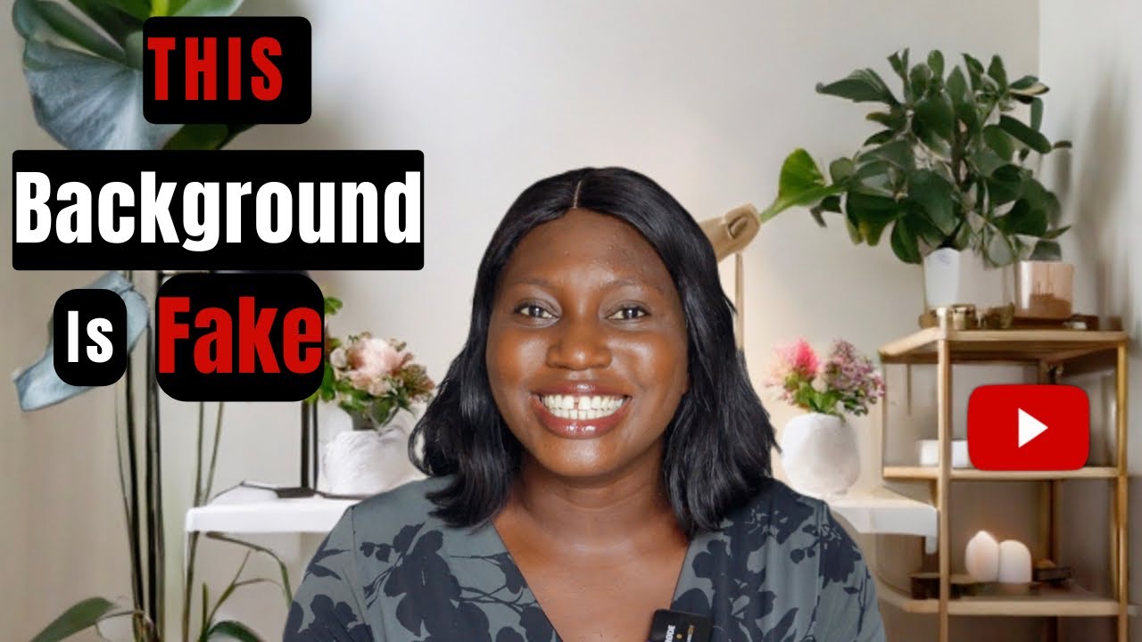 How To Make Fake Backgrounds For Your YouTube Videos - YouTube